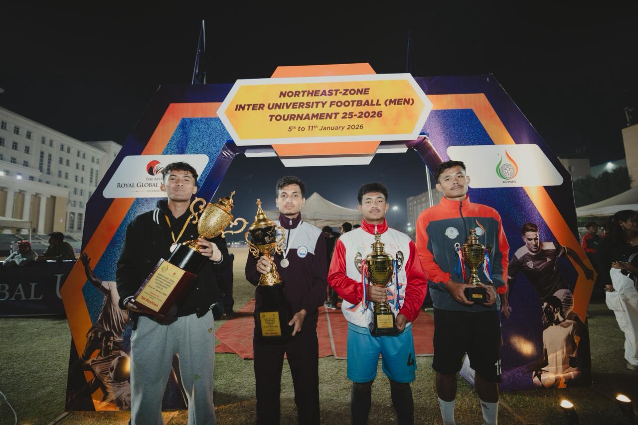 North East Zone Inter-University Football (Men) Tournament 2025–26 ...